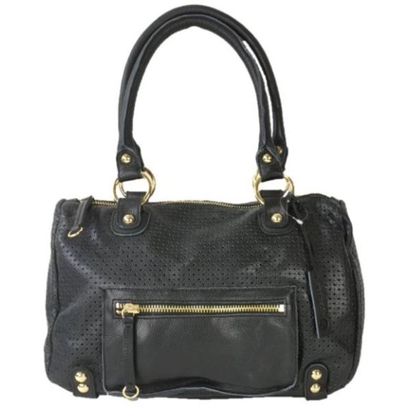 Linea Pelle | Bags | New Linea Pelle Dylan Perforated Leather Speedy ...